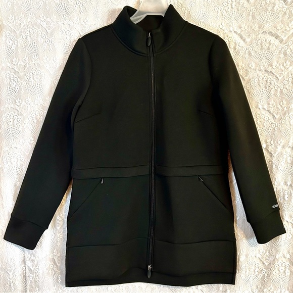 zuda | Jackets & Coats | Nwt Zuda Black Zip Front Jacket Xs | Poshmark